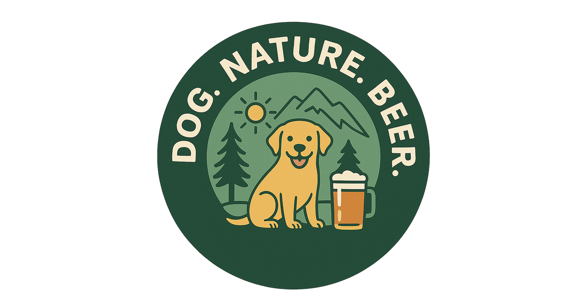 Dog. Nature. Beer.